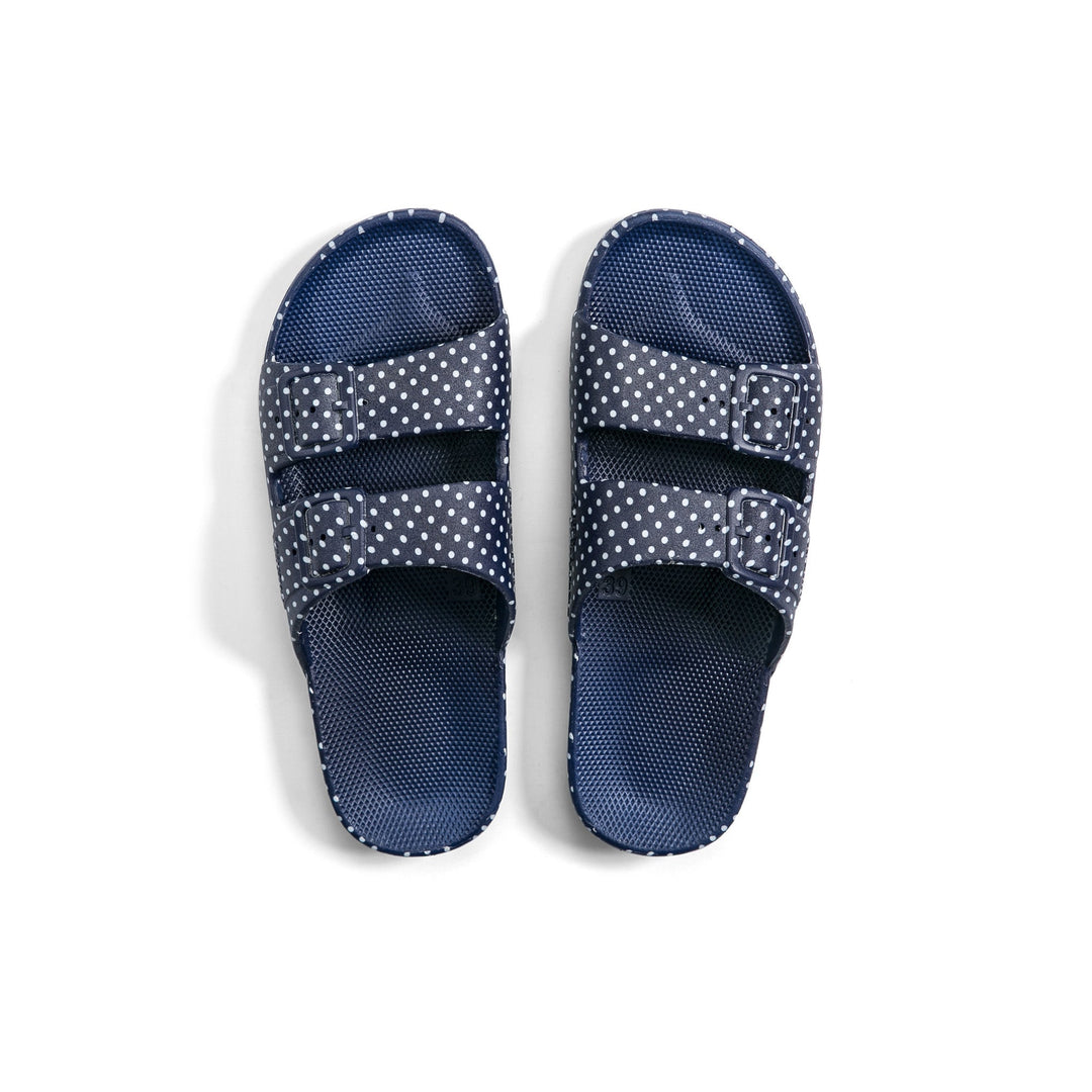 Freedom Moses - DOTS WHITE NAVY – The Playground Store PH