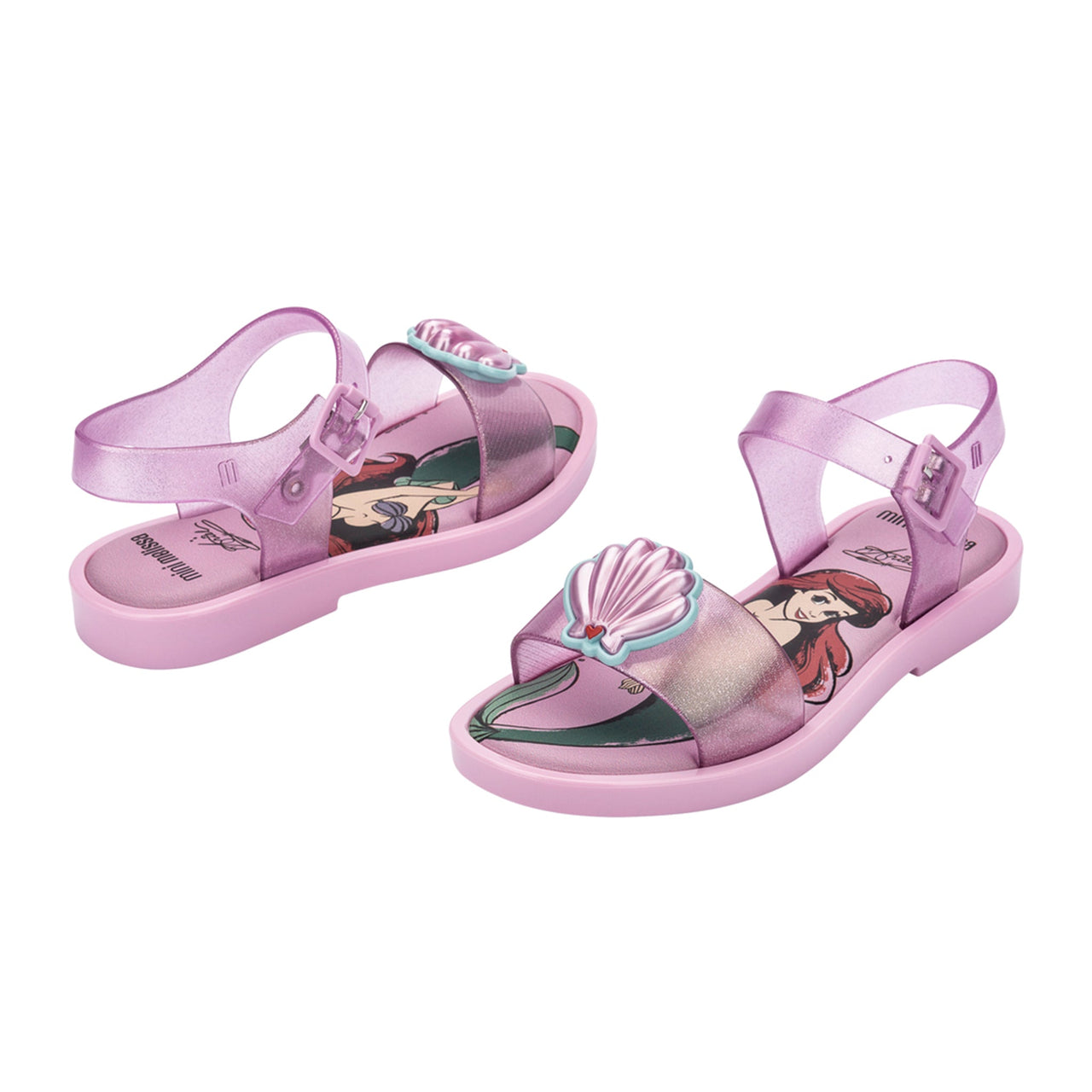 Mini Melissa Mar Sandal + Disney Princess for Kids and Teens – The ...